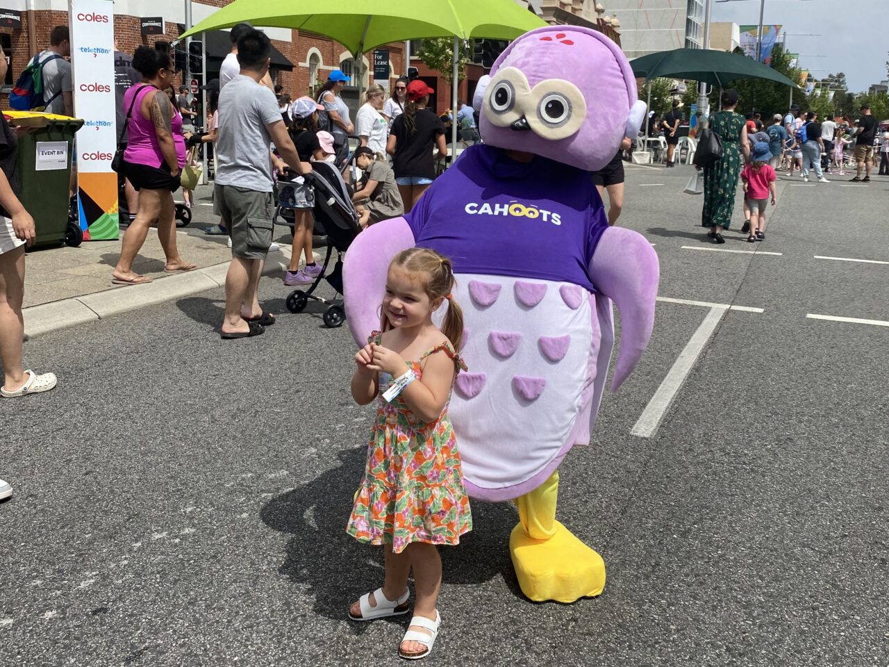 Climb With Cahoots at the Telethon Family Festival - Cahoots